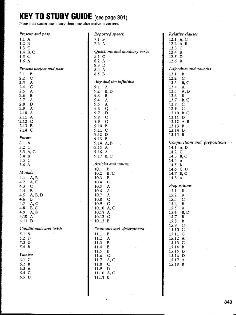 English Test 1 ANSWERS | PDF