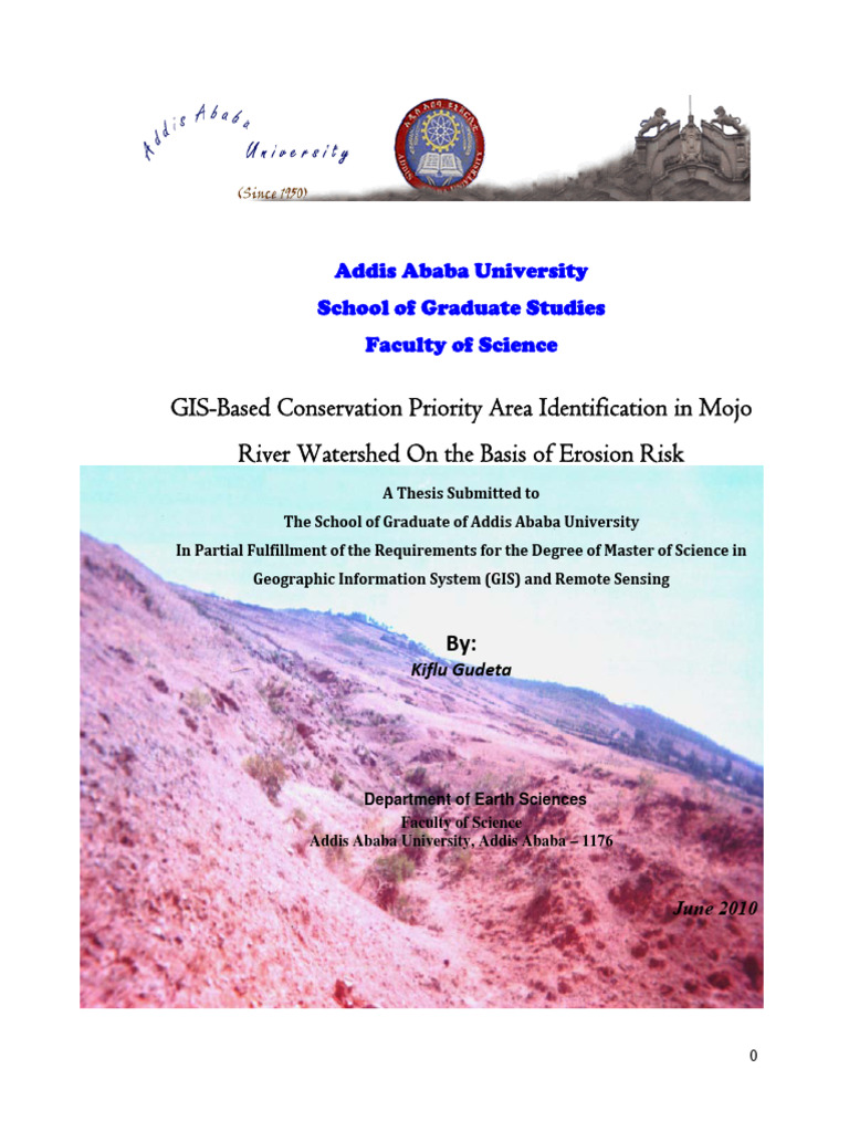 GIS Conservation in Mojo River Watershed | PDF | Geographic Information ...