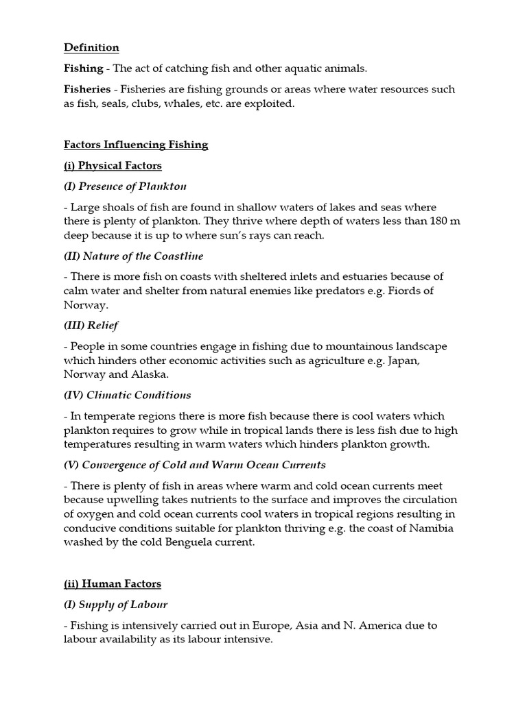 Fishing Notes | PDF | Oceans | Fishing Trawler