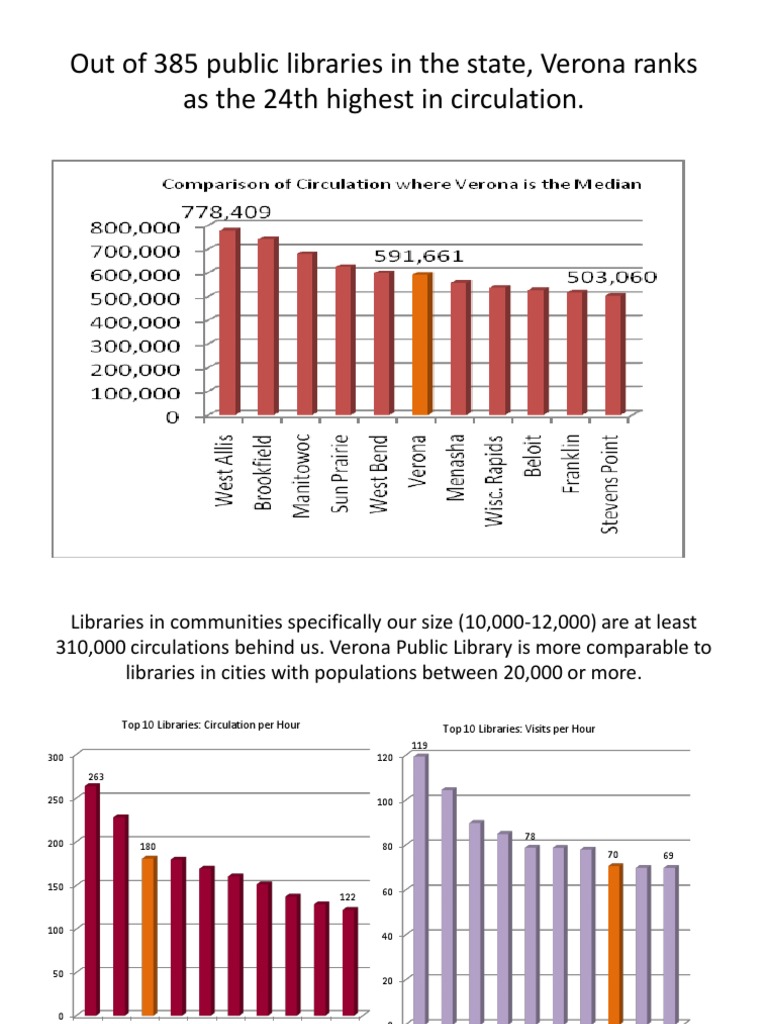 Verona Public Library Use Statistics | PDF | Public Library | Libraries