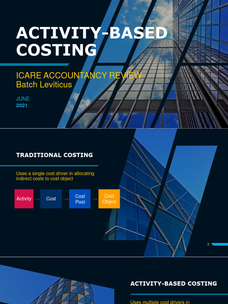 Ms03 03 Activity Based Costing Presentation Pdf Value Chain Breads