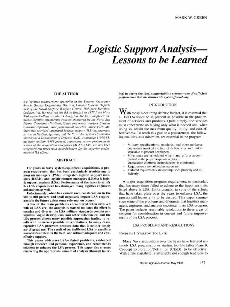 Green 1993 | PDF | Systems Engineering | Systems Science