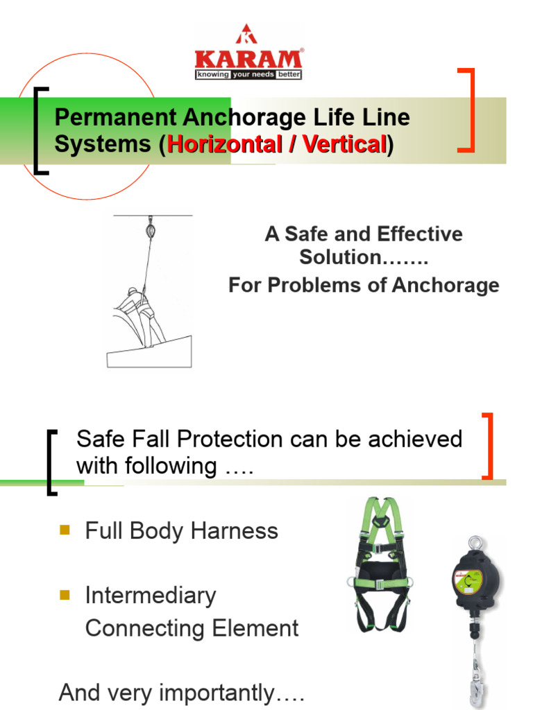 Working at Height Solutions | PDF | Anchor | Equipment