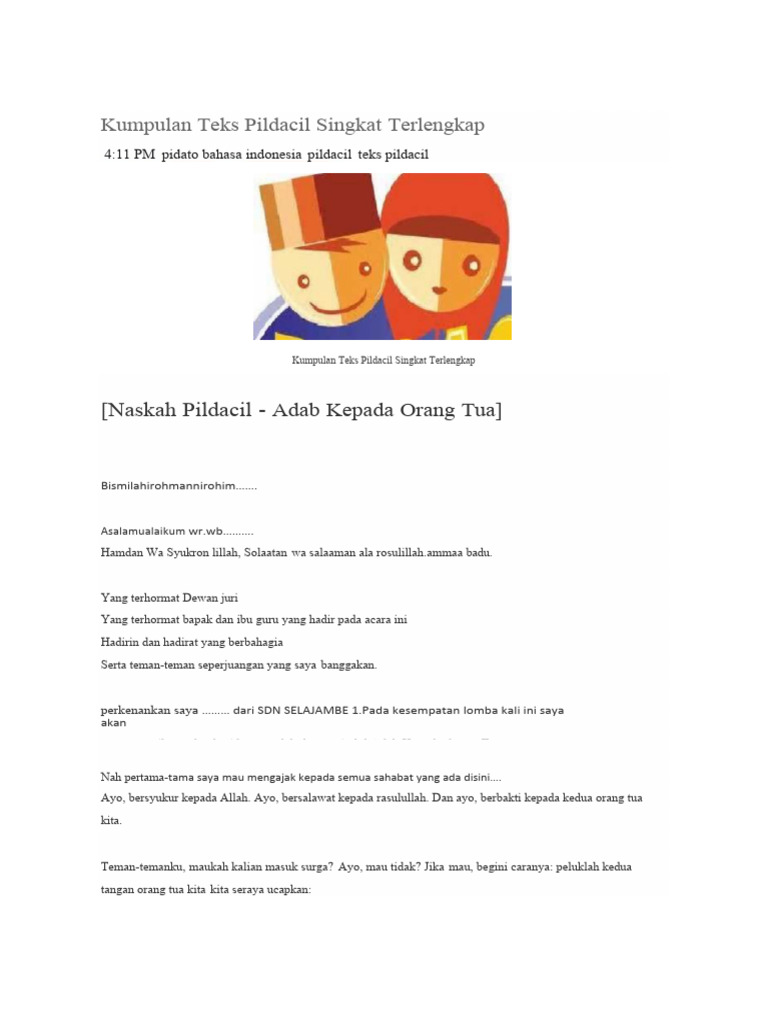 PILDACIL | PDF | Agama & Spiritualitas