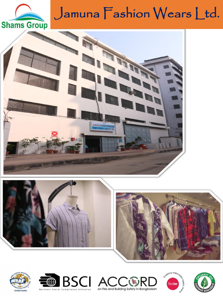 Company Profile Jamuna Fashion Wears LTD (Shams Group) | Download Free ...