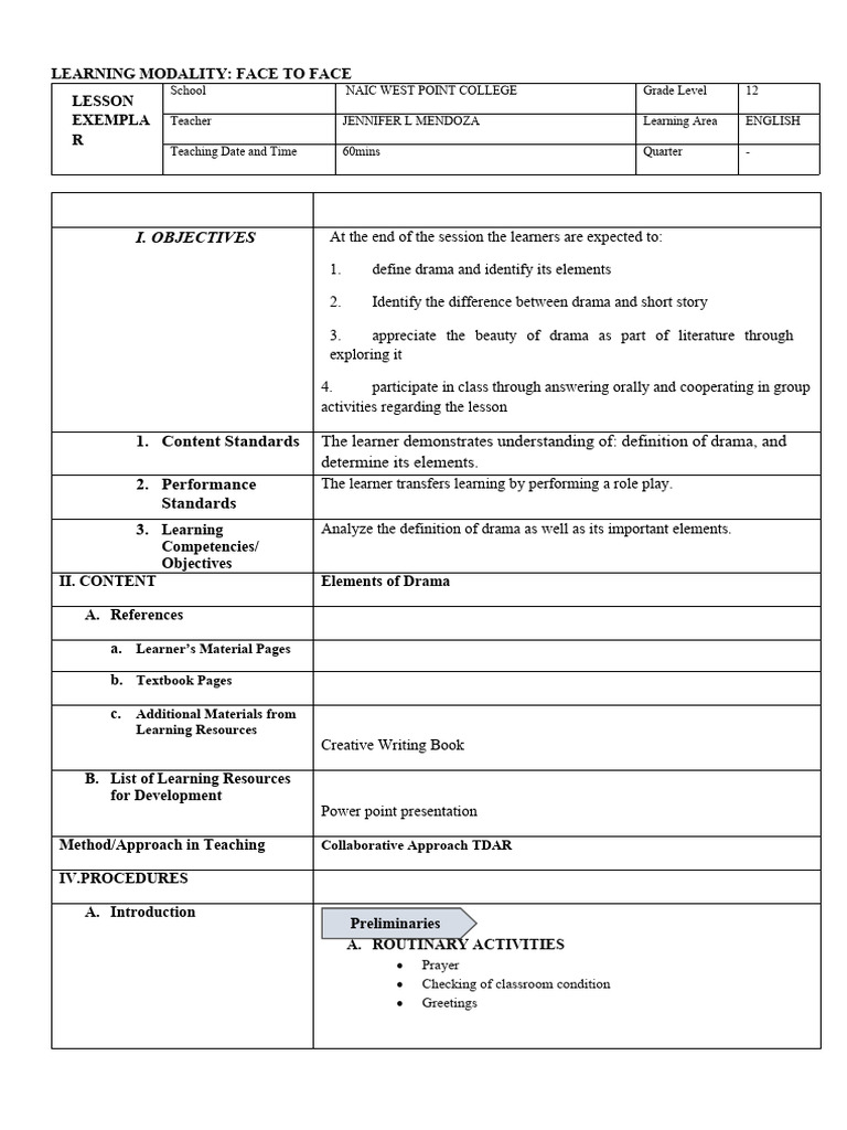 Demo LP Semi Detailed | PDF | Plot (Narrative) | Play (Theatre)