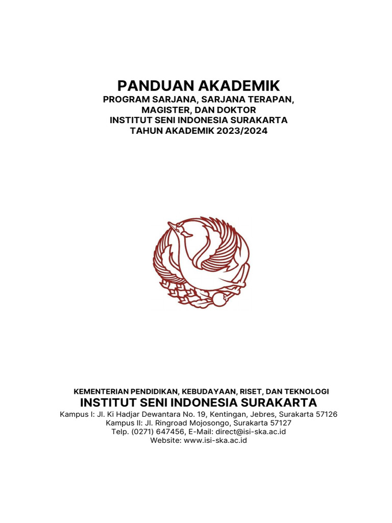 Panduan Akademik 2023 2024 Pdf