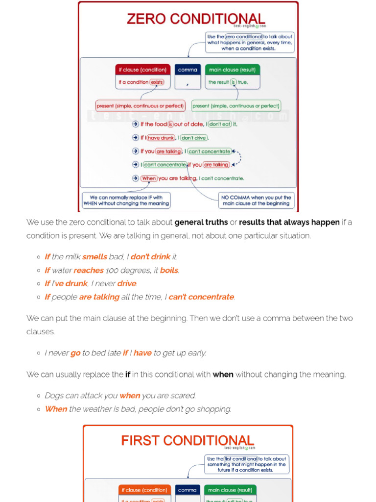Zero and First Condition | PDF