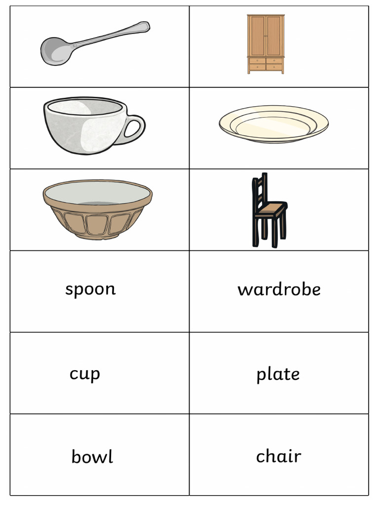 Nea 3 Unit 3 House Objects | PDF