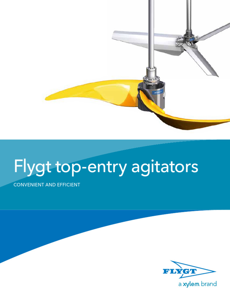 Flygt mixers | PDF | Efficient Energy Use | Brand