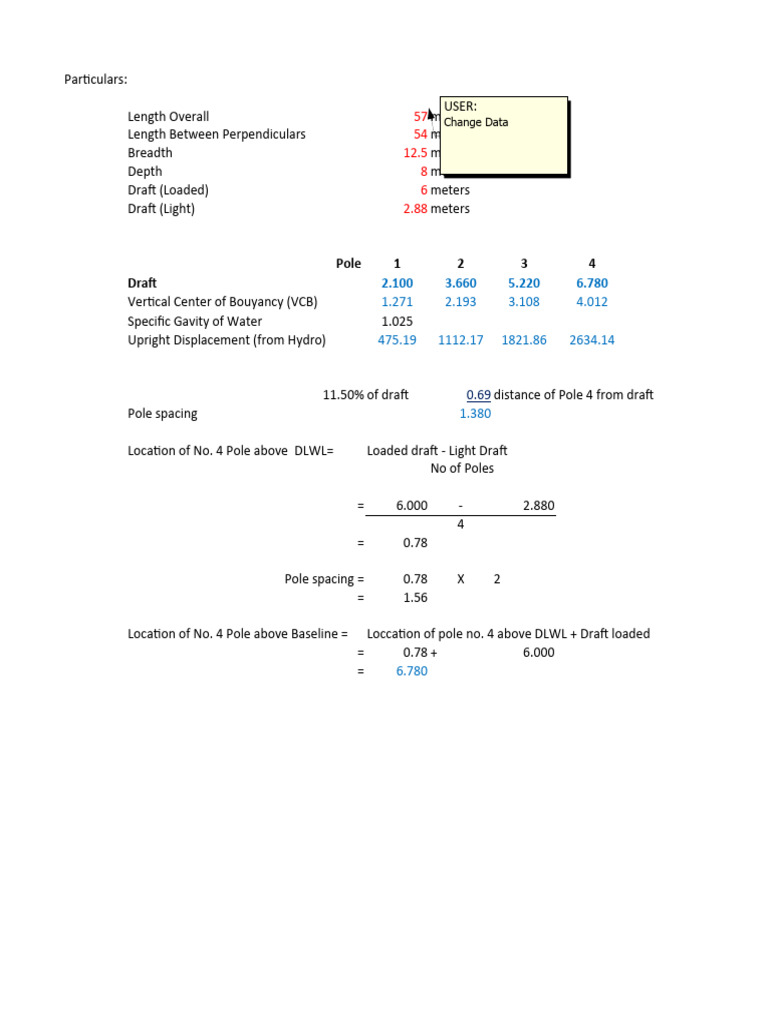 TRAWLER INTACT Stability Calculation | PDF | Applied And ...