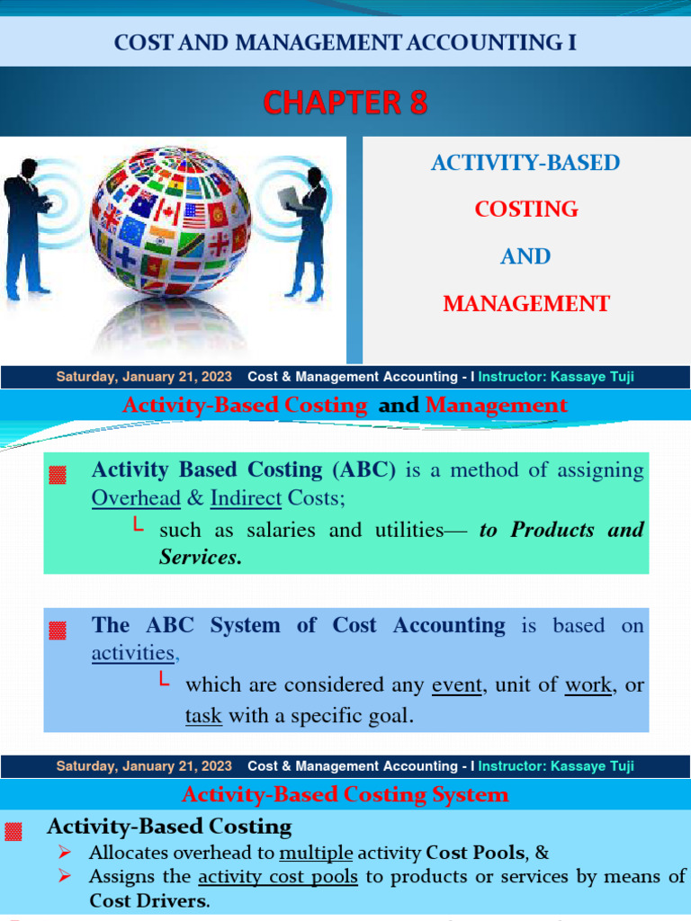Chapter 8 - Activity-Based Costing | PDF | Management Accounting | Marketing