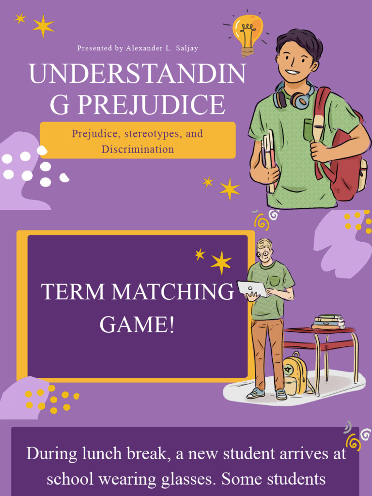 Understanding Prejudice and Discrimination | PDF | Stereotypes | Prejudices