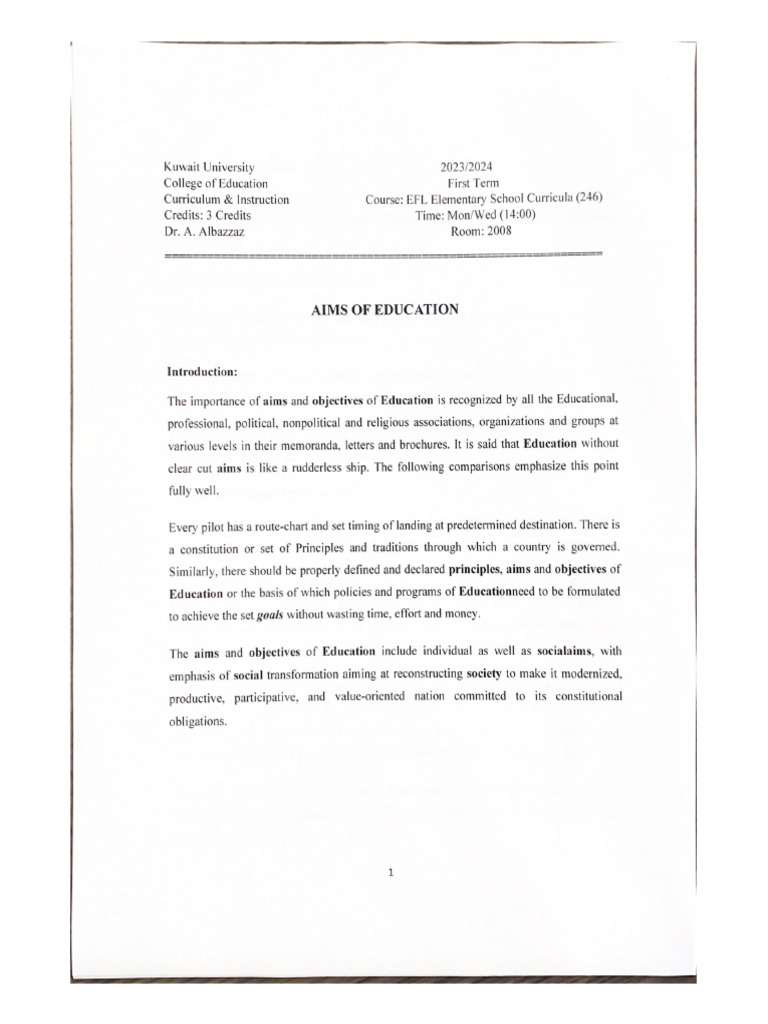 Kuwait University 4 | PDF