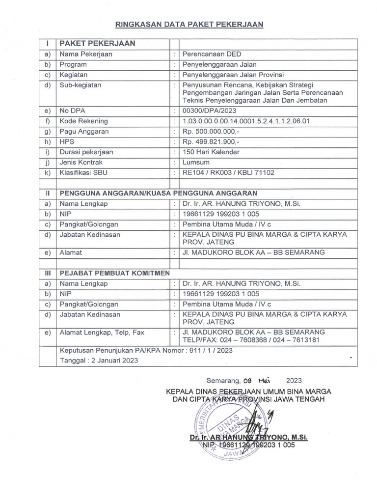 1. RPP Perencanaan DED ok | PDF