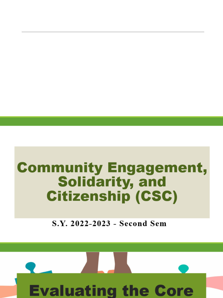 CSC-Week-4-6 | PDF | Community | Learning