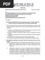 Forms ISR-1 ISR-2 ISR-3 and SH13 | PDF | Securities (Finance)