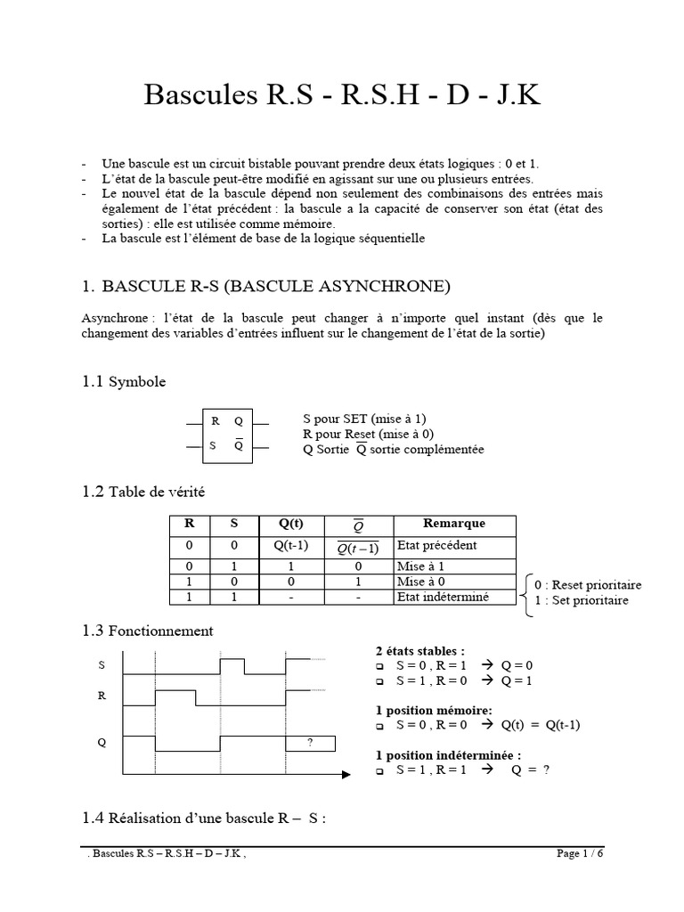 Bascules | PDF