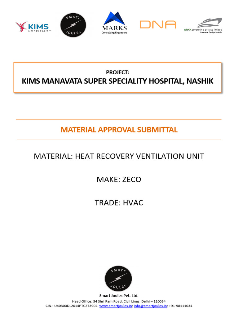 HRV TDS - KIMS Nashik | PDF | Pressure | Water