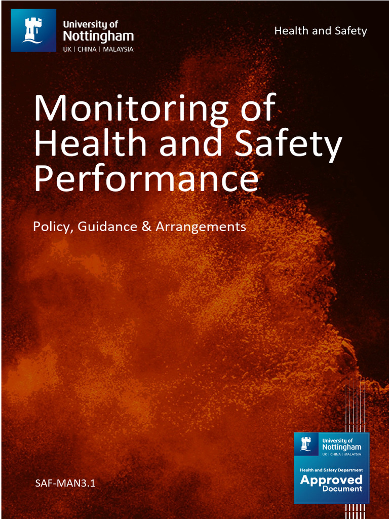 Monitoring of HSE Performance | PDF | Occupational Safety And Health | Risk