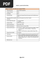 Modul Ajar SPLDV | PDF