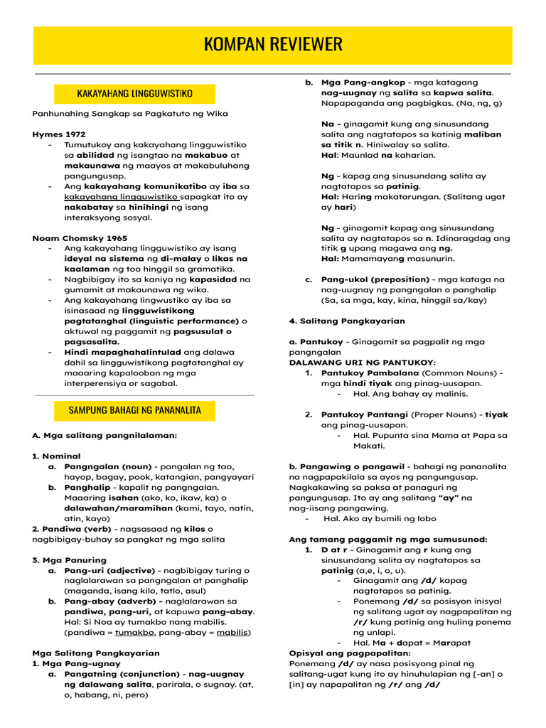 KomPan Reviewer | PDF