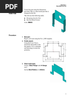 Sheet Metal Design in Solidworks | PDF | Sheet Metal | Extrusion