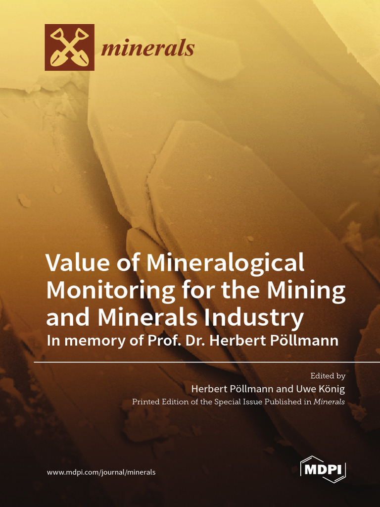 Value of Mineralogical Monitoring For The Mining and Minerals Industry ...