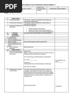 Perdev q2 Lesson3 Personal-Relationship | PDF | Attachment Theory | Interpersonal Relationships