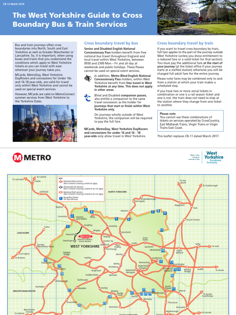 1910 Cross Boundary Leaflet 22318 Final | Download Free PDF | Passenger ...