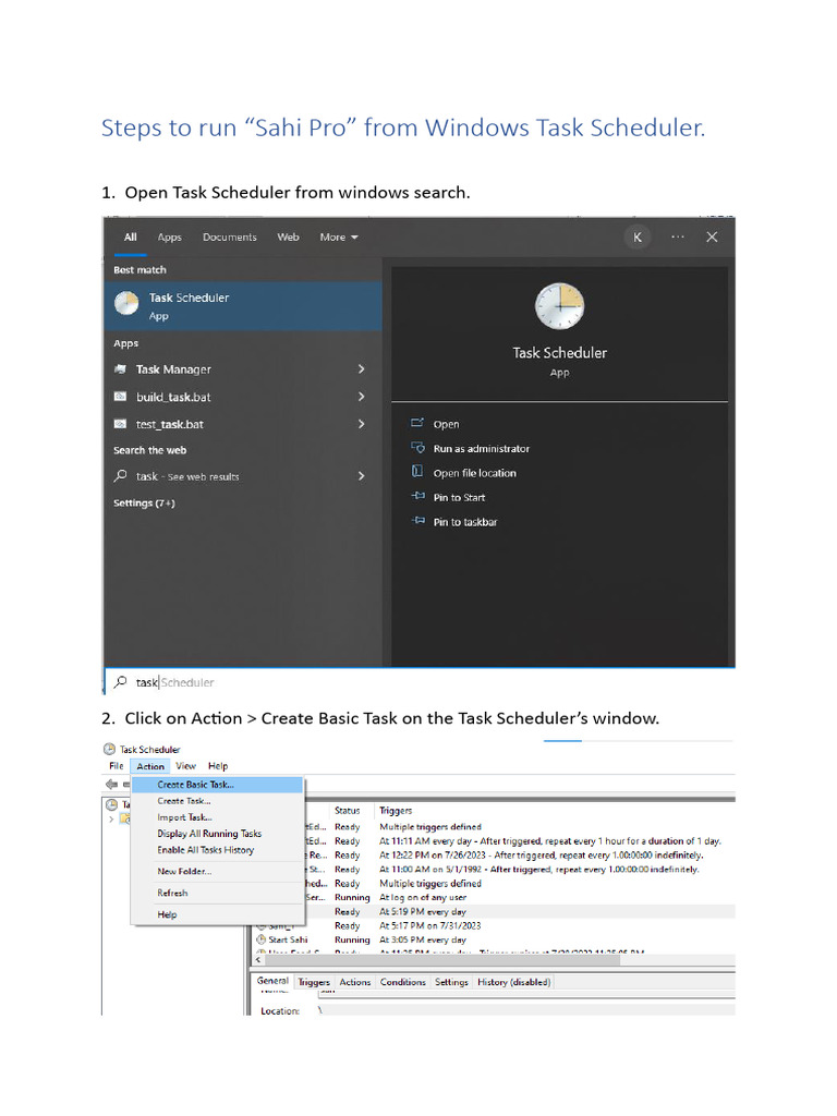 Start Sahi As Service | PDF