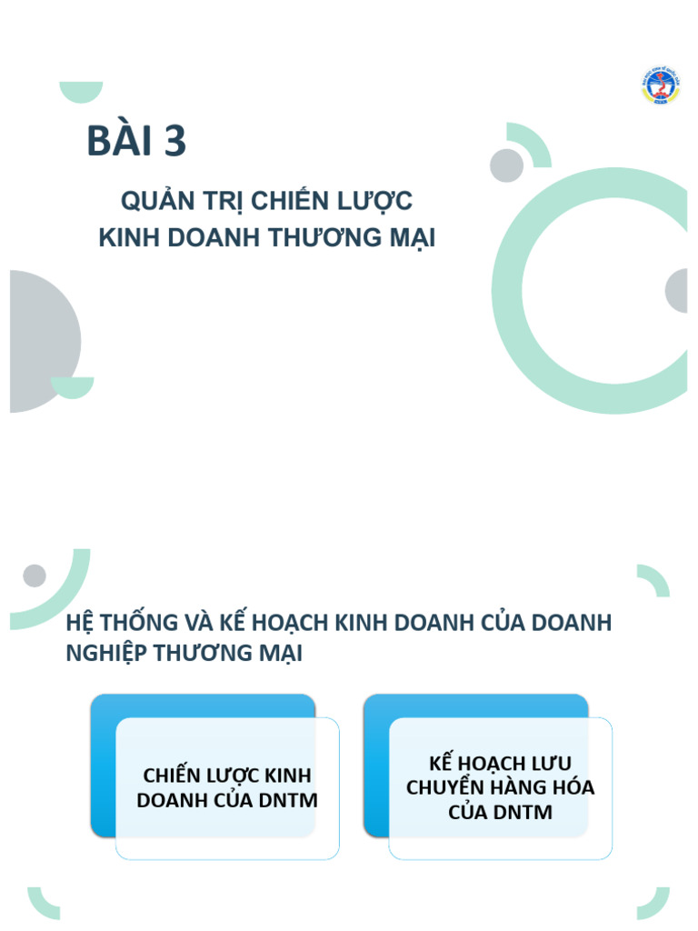 B3. Quan Tri Chien Luoc KDTM | PDF