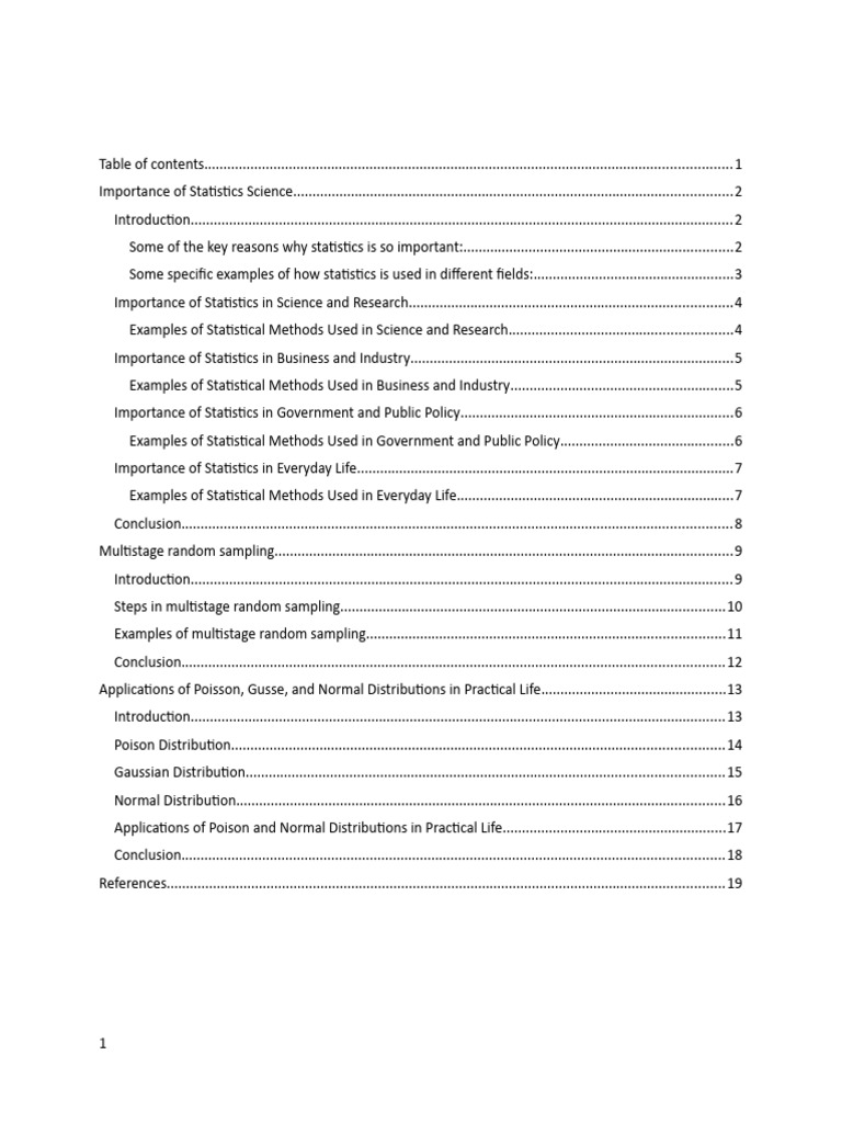 Probability 6565and Statistics Tasks.2 | PDF | Sampling (Statistics ...