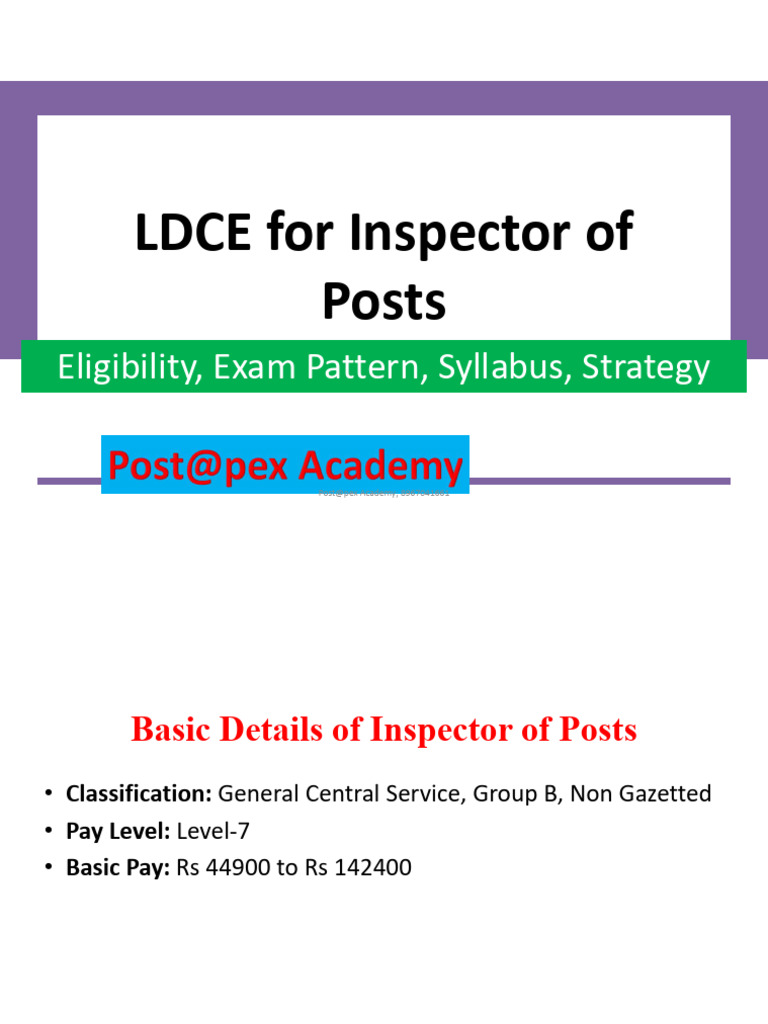 IP Exam Eligibility Syllabus Pattern Strategy | PDF | Government Of India
