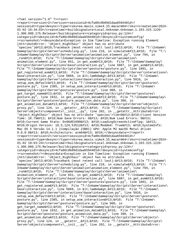 Lastexception 63839919048 | PDF | Mac Os | Macintosh Platform