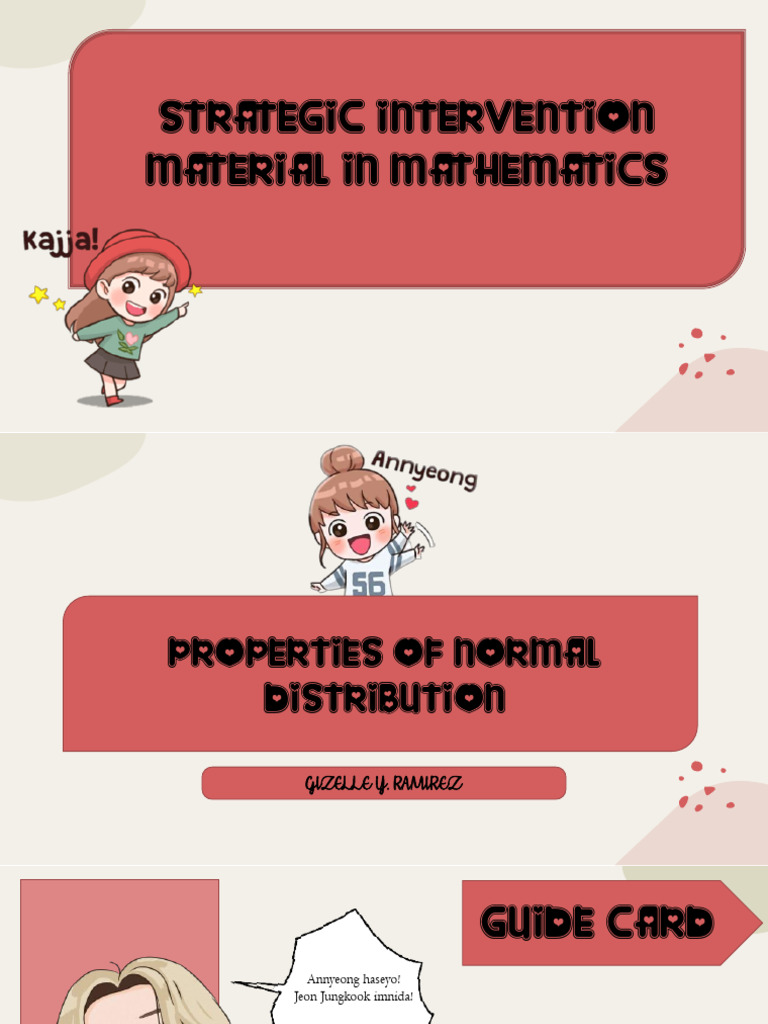 Properties of Normal Distribution Explained | PDF | Normal Distribution ...