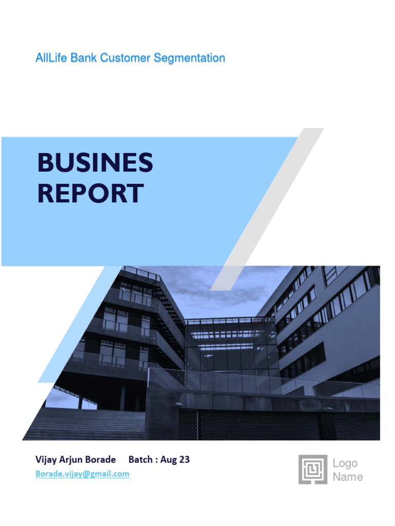 Low Code AIML USL Project CreditCardCustomerSegmentation Vijay Borade ...