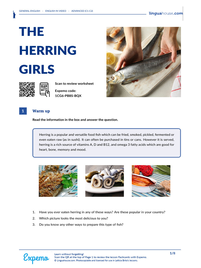 The Herring Girls American English Student | PDF