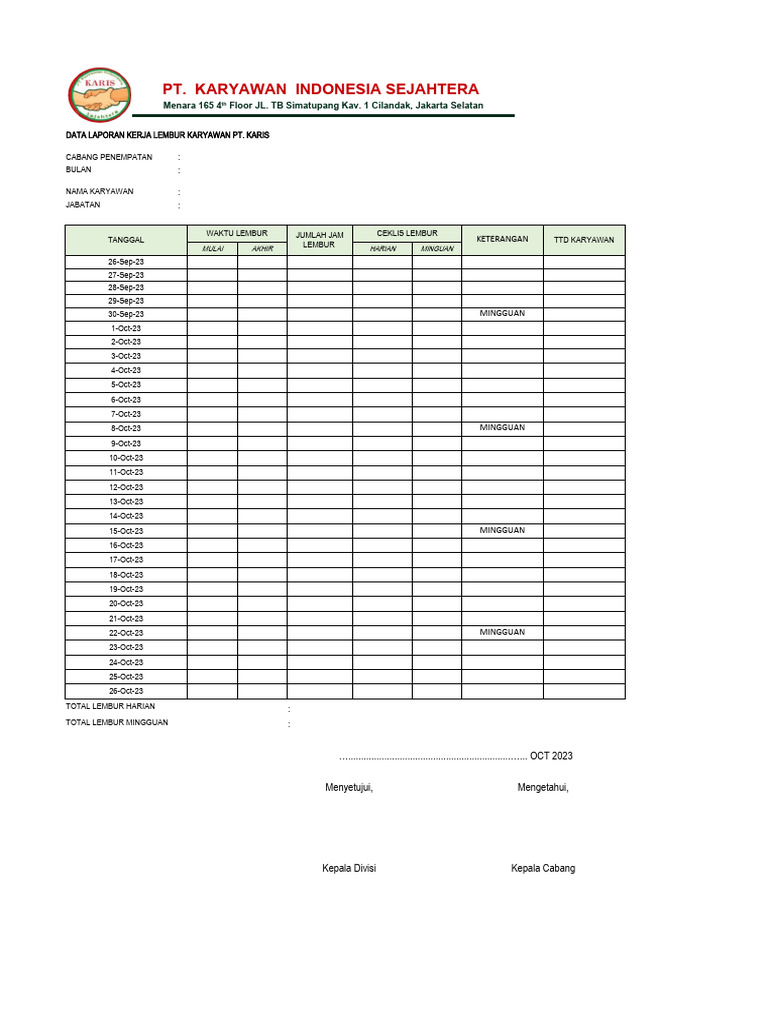 Master Draft SPL | PDF