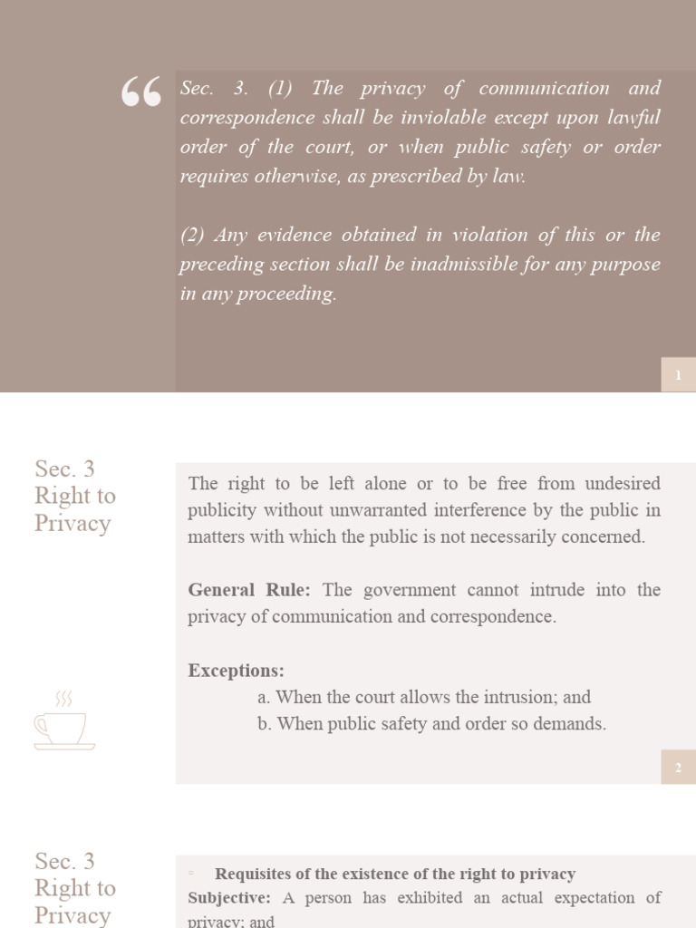 Sections 3 7 | PDF | First Amendment To The United States Constitution ...