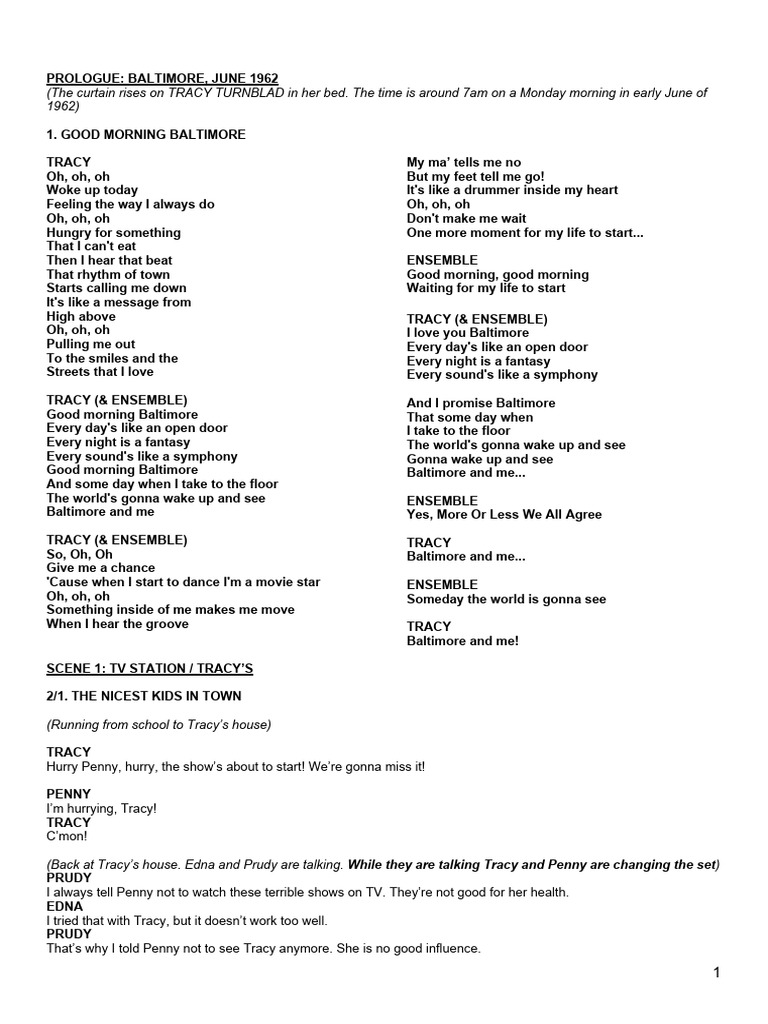 Hairspray Vila Revisado | PDF