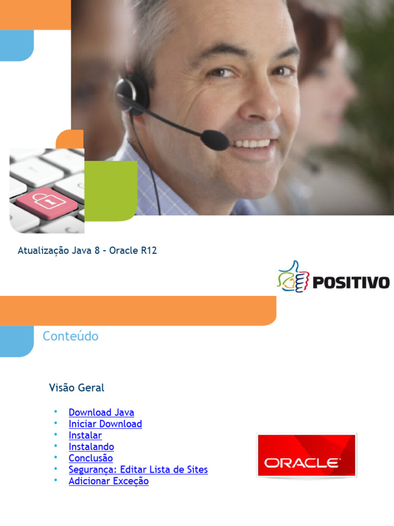 Atualização Java - Acesso Oracle R12 | PDF | Computadores