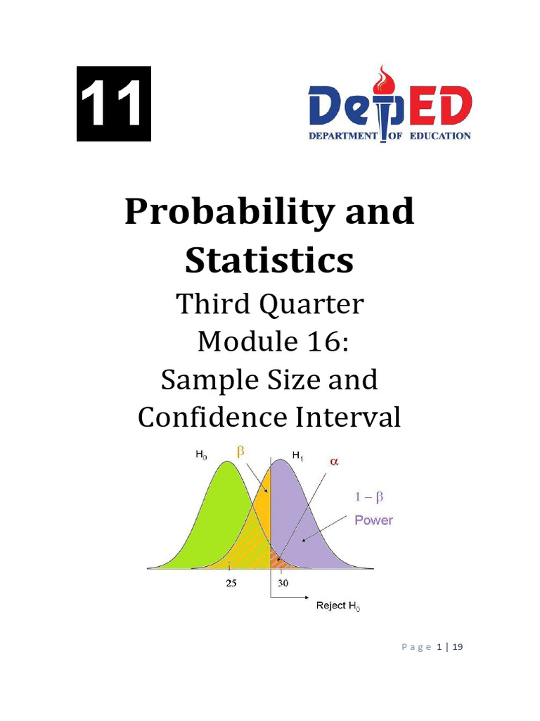 Confidence Interval Document