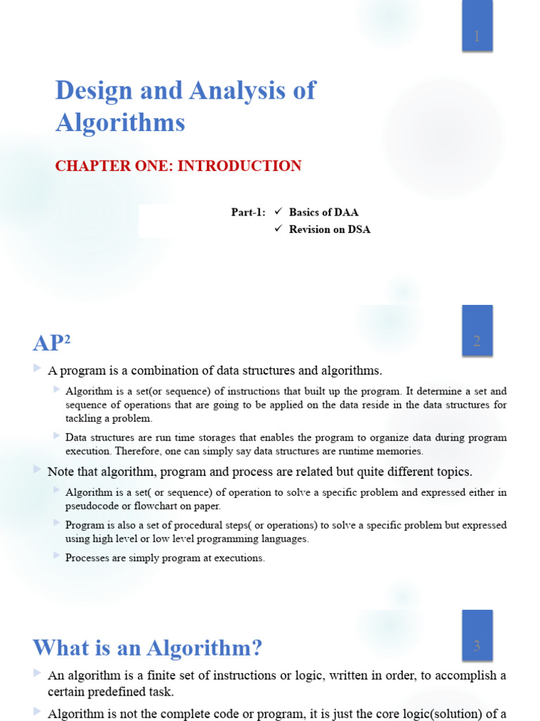 Daa C1 | PDF | Dynamic Programming | Algorithms Daa C1 | PDF | Dynamic Programming | Algorithms