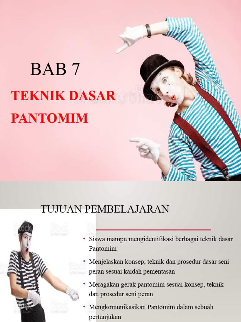 Kelas 8 Teknik Dasar Pantomim | PDF