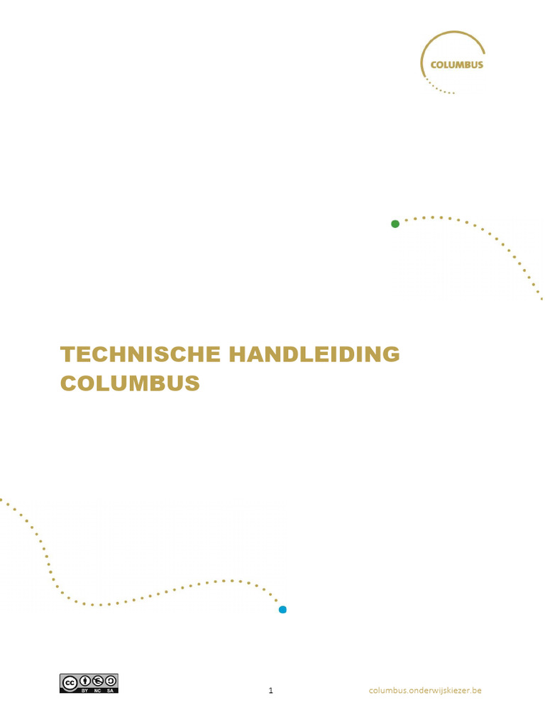 Columbus Technische-Handleiding 2023-2024 v2 | PDF