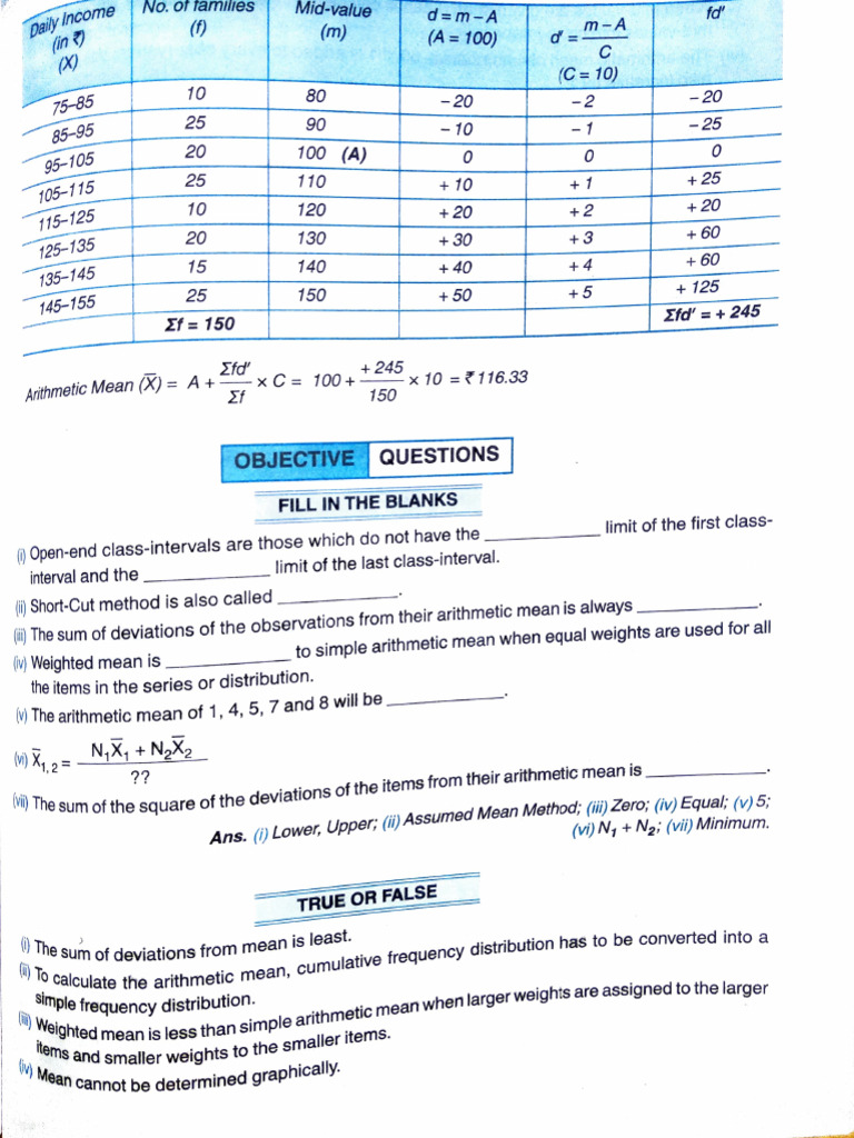 Q Stat 3 | PDF | Mean | Arithmetic