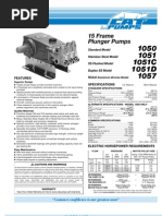 Multiflo MF-420E Pump Specifications | PDF | Pump | Propulsion