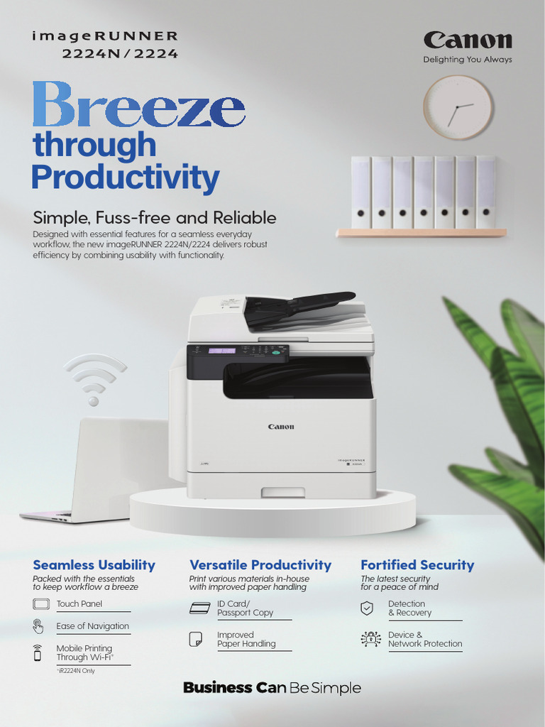 IR2224N Brochure | Download Free PDF | Image Scanner | Paper