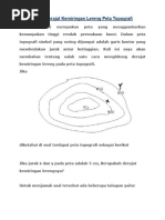 Rumus Menghitung Kemiringan Slope | PDF